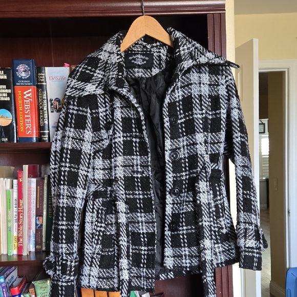 Sebby Collection | Jackets & Coats | Sebby Collection Black And White ...